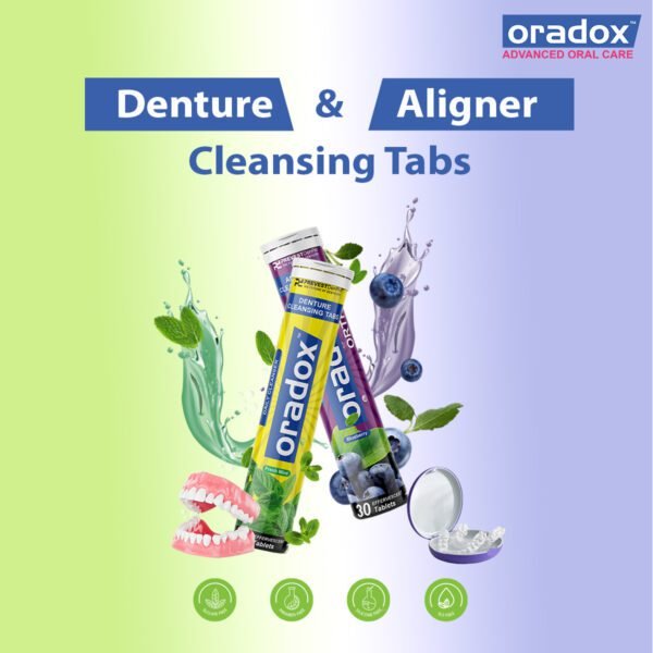 Oradox Mega Combo – Denture + Aligner Cleansing Tabs - Prevest Direct
